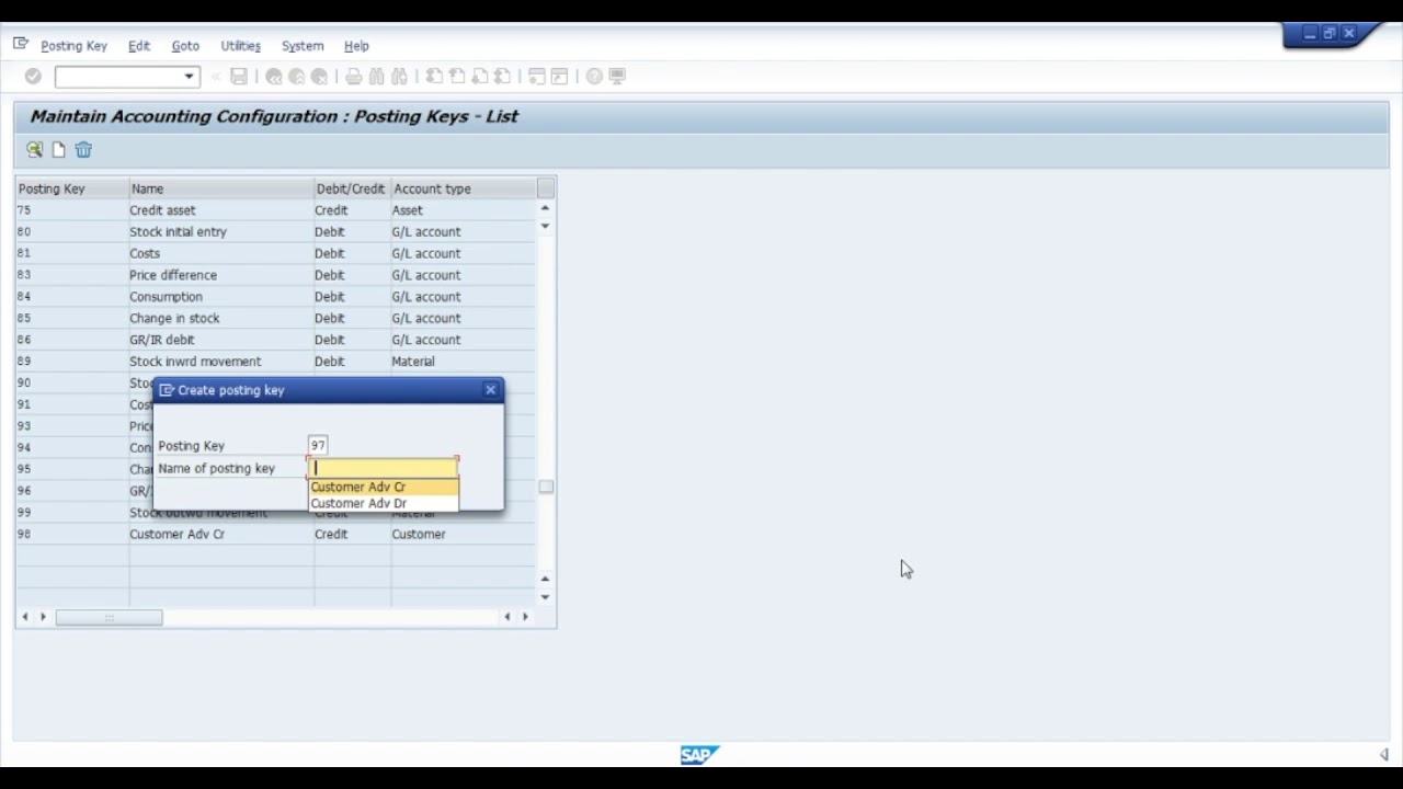 Posting Key - YouTube