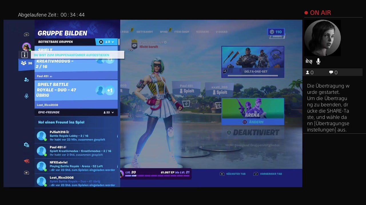 PS4-Live-Übertragung von esko_pablo_69 - YouTube