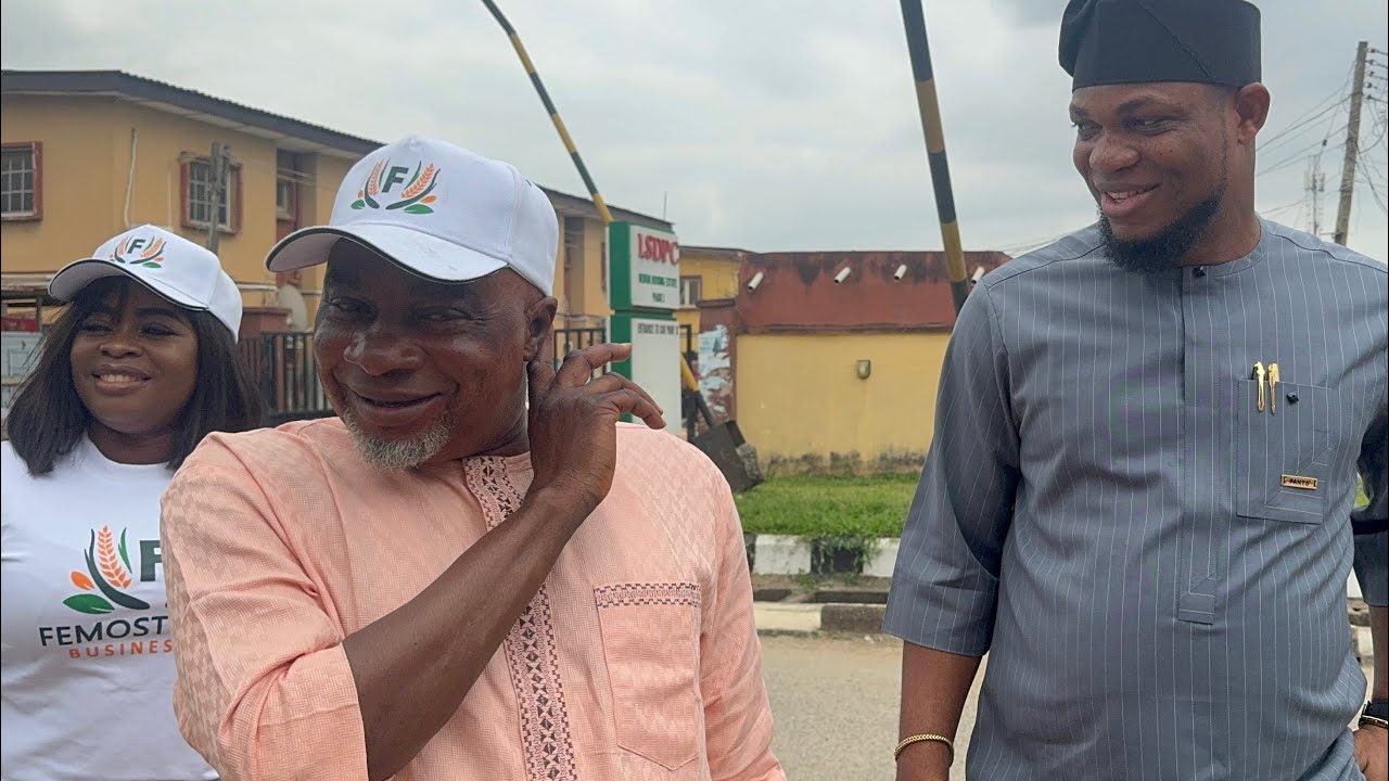 OLAIYA IGWE VISITS CEO FEMOST HOMES AND FARMS; HON. GABRIEL OLUWAFEMI ...