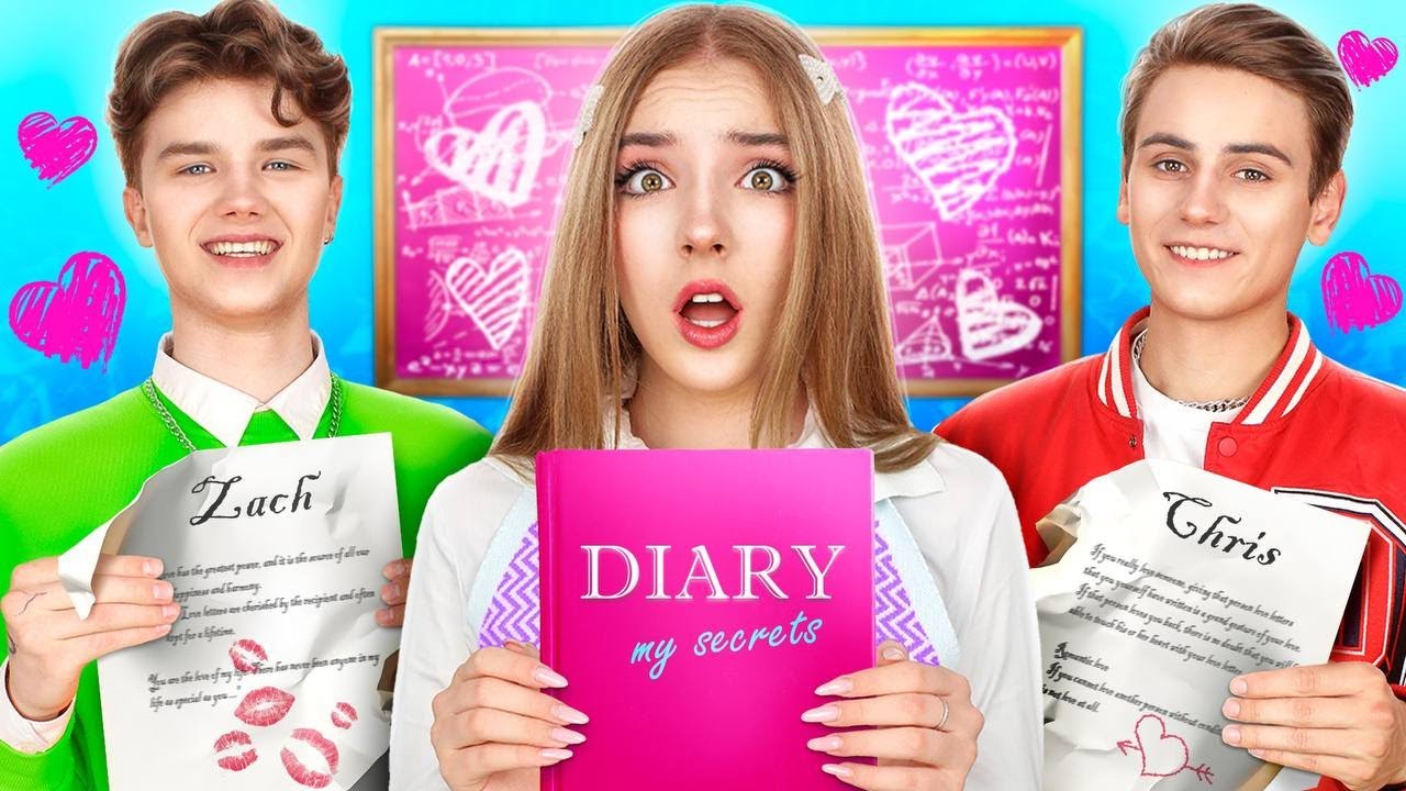 My Secret Letters at School! My Friend Revealed My Secrets - YouTube