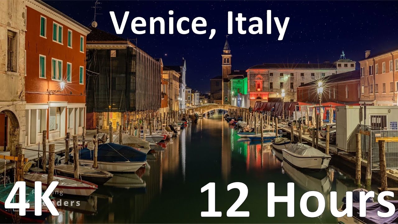 Venice, Italy - 4K Animated Photo - Silent Screensaver - YouTube