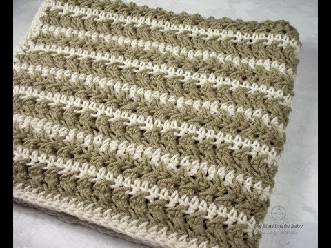 How To Crochet The Half Double Crossover Stitch - YouTube