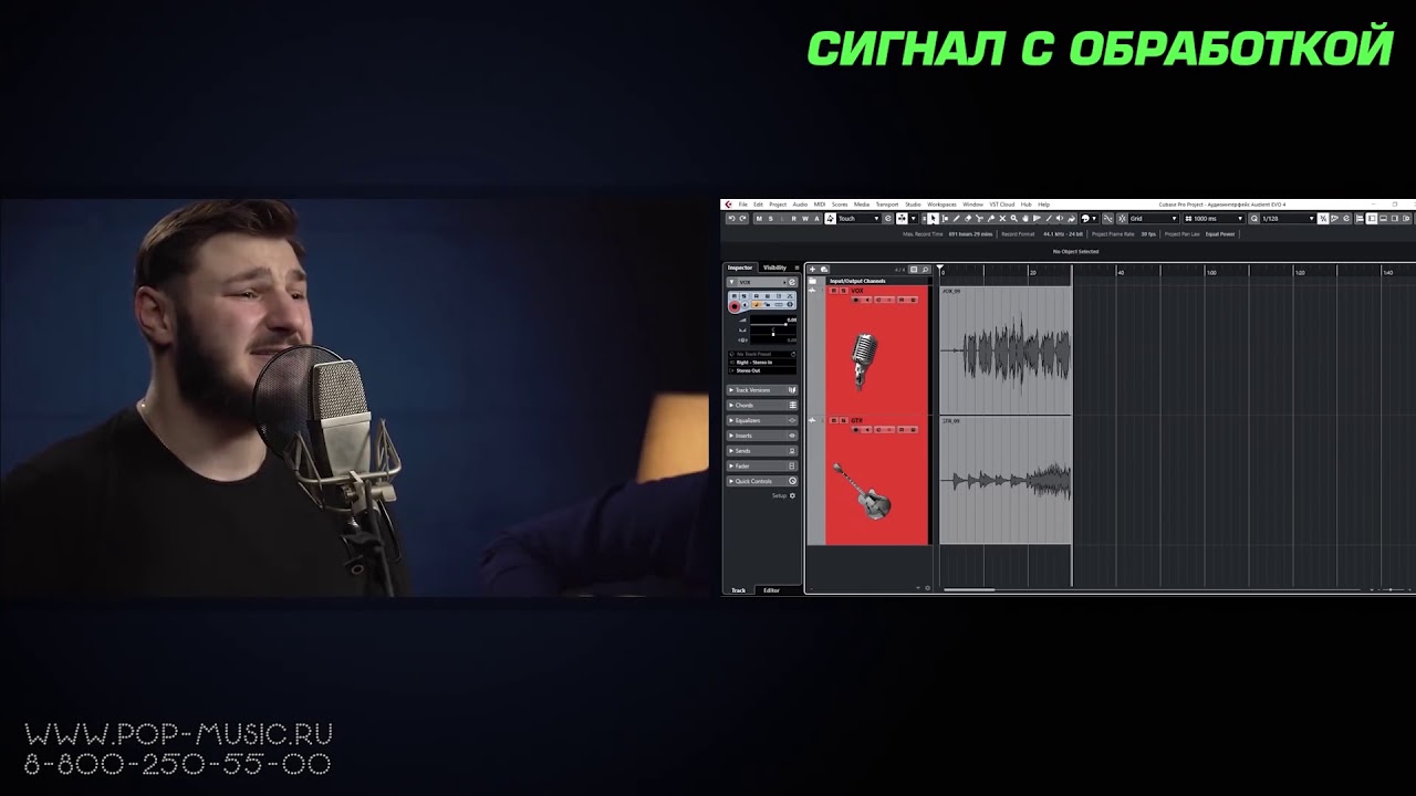 Двухканальная внешняя звуковая карта Audient EVO 4 с функцией Loopback - YouTube