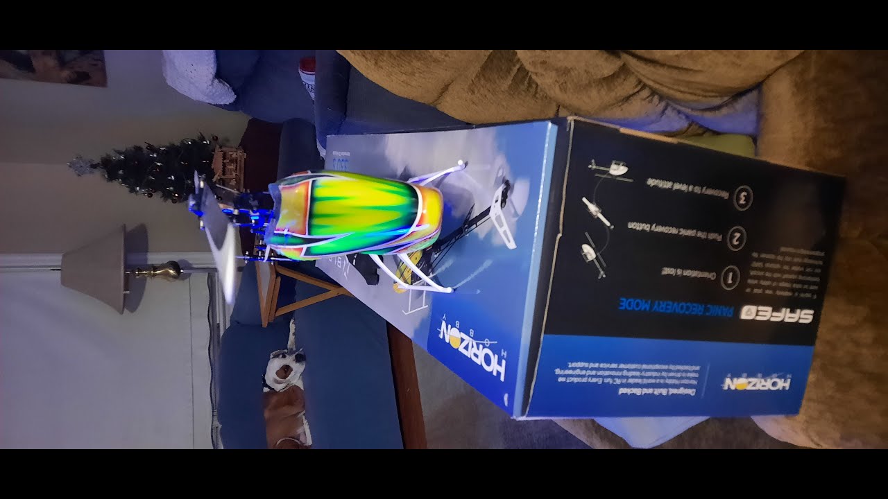 First Flight of the Blade 330S Helicopter 450 size heli with smart tech ...