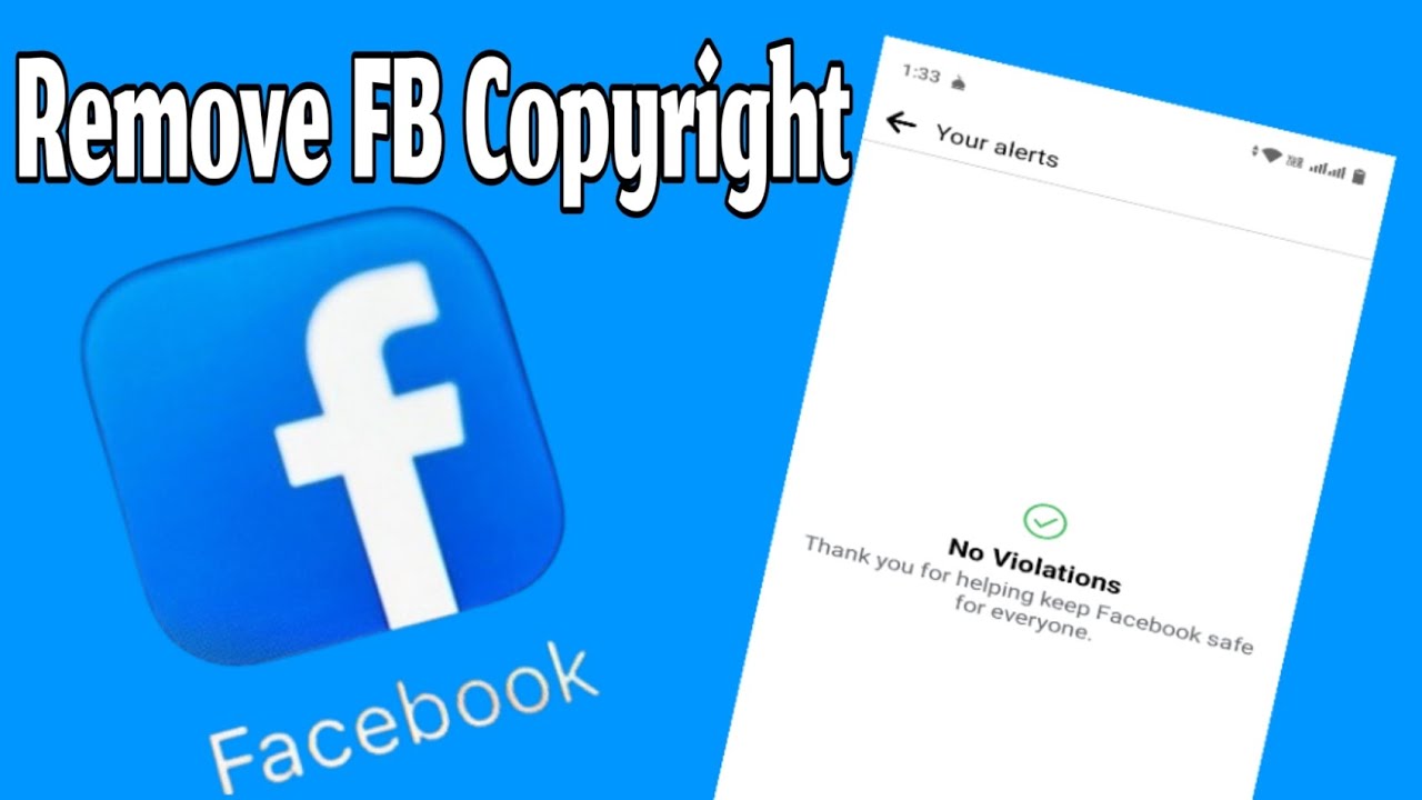 How to Remove Copyright Violation in your Facebook || how to remove FB ...