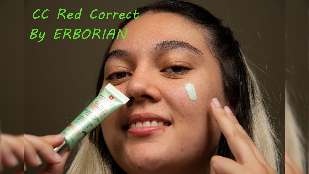 I Try the CC Red Correct By Erborian ... 🤷🏼‍♀️ - YouTube