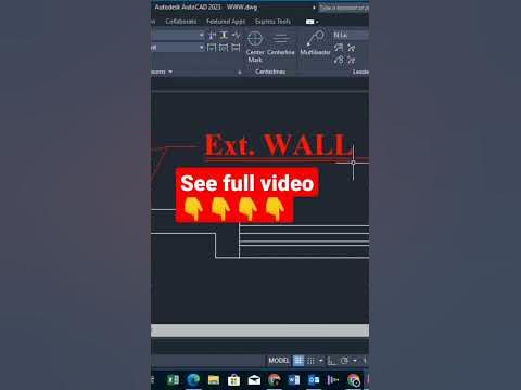 AutoCAD Multileader MText, Arrows, Leaders Tips & Styles - YouTube