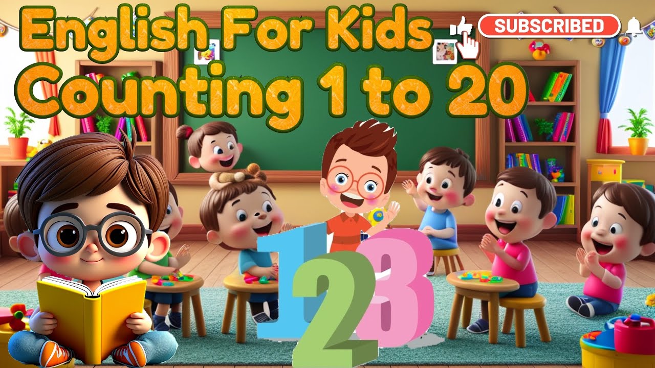 🔢 Fun Early Counting! Learn 1 to 20 for Kids 🎉 | Easy & Engaging ...