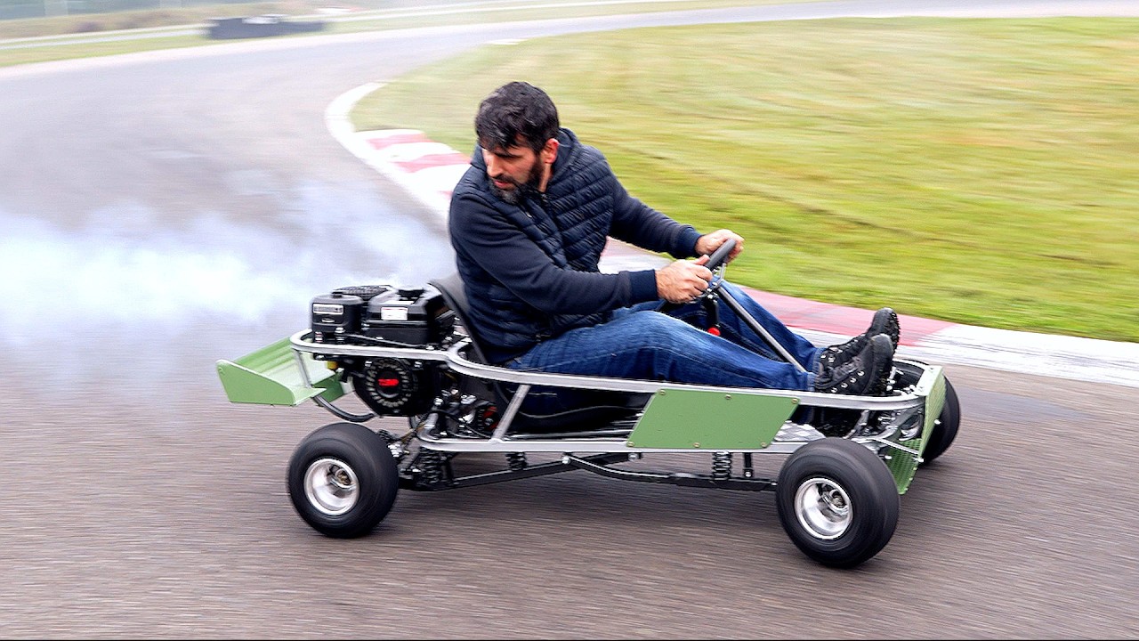 I Built My Own Mini Race Car! 🏎️🔥 - YouTube