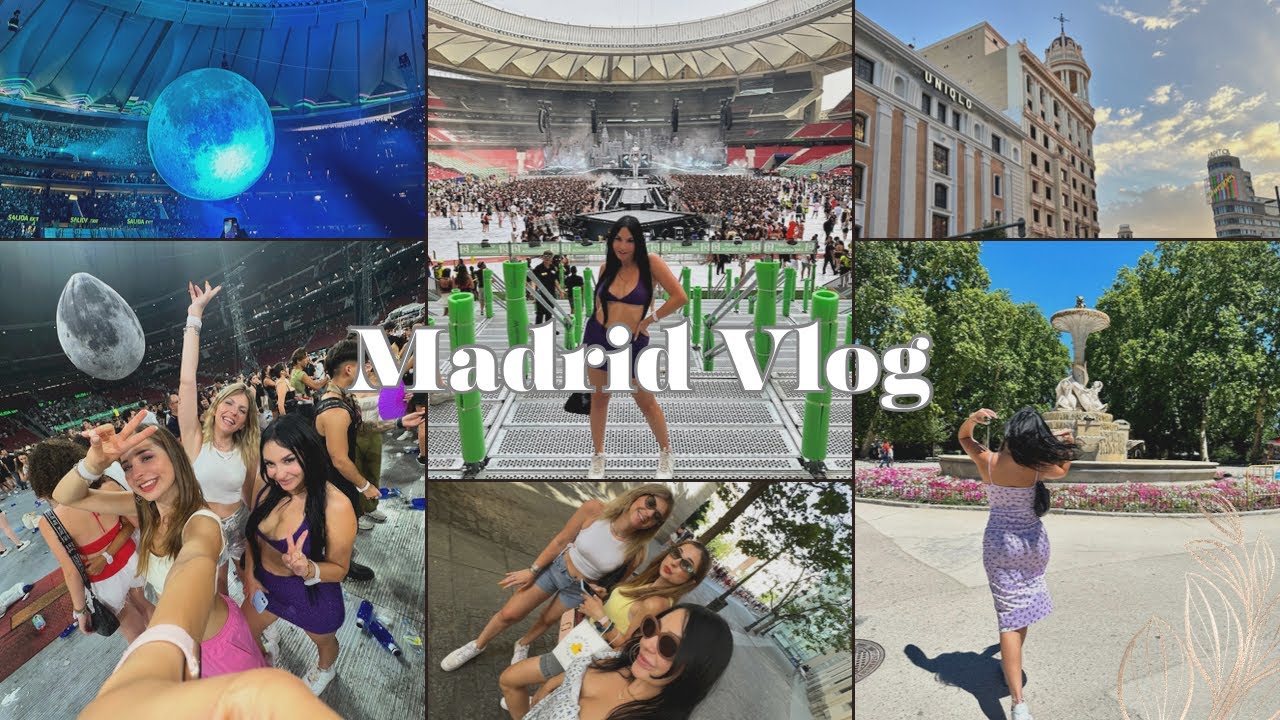 Madrid Vlog | The Weeknd concert,sightseeing,shopping etc. - YouTube