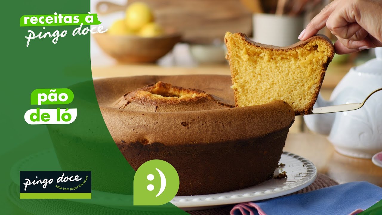 Pão de ló | Receitas | Pingo Doce - YouTube