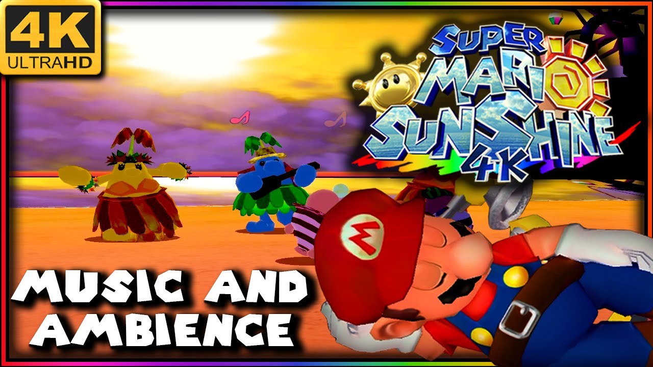 Sunset at Hotel Delfino (4K Texture Pack) | Super Mario Sunshine ...