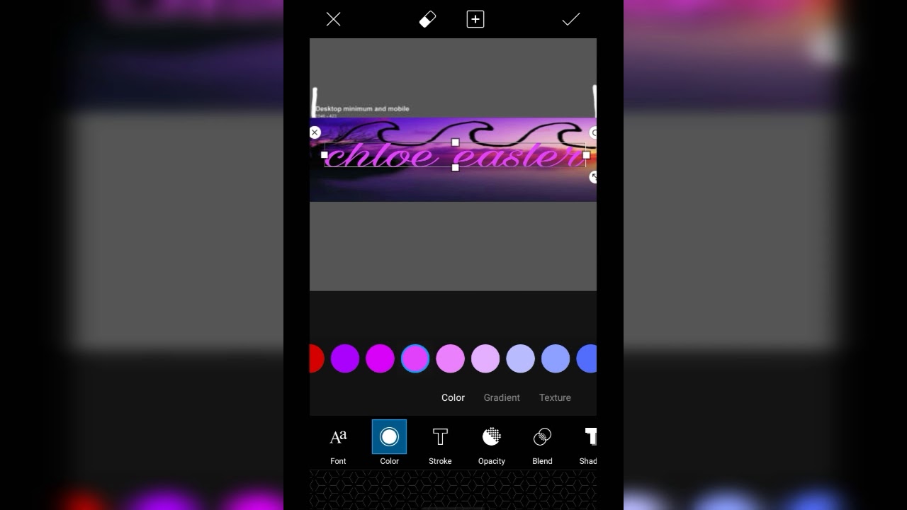 How to: make your own YouTube banner(using picsart) - YouTube