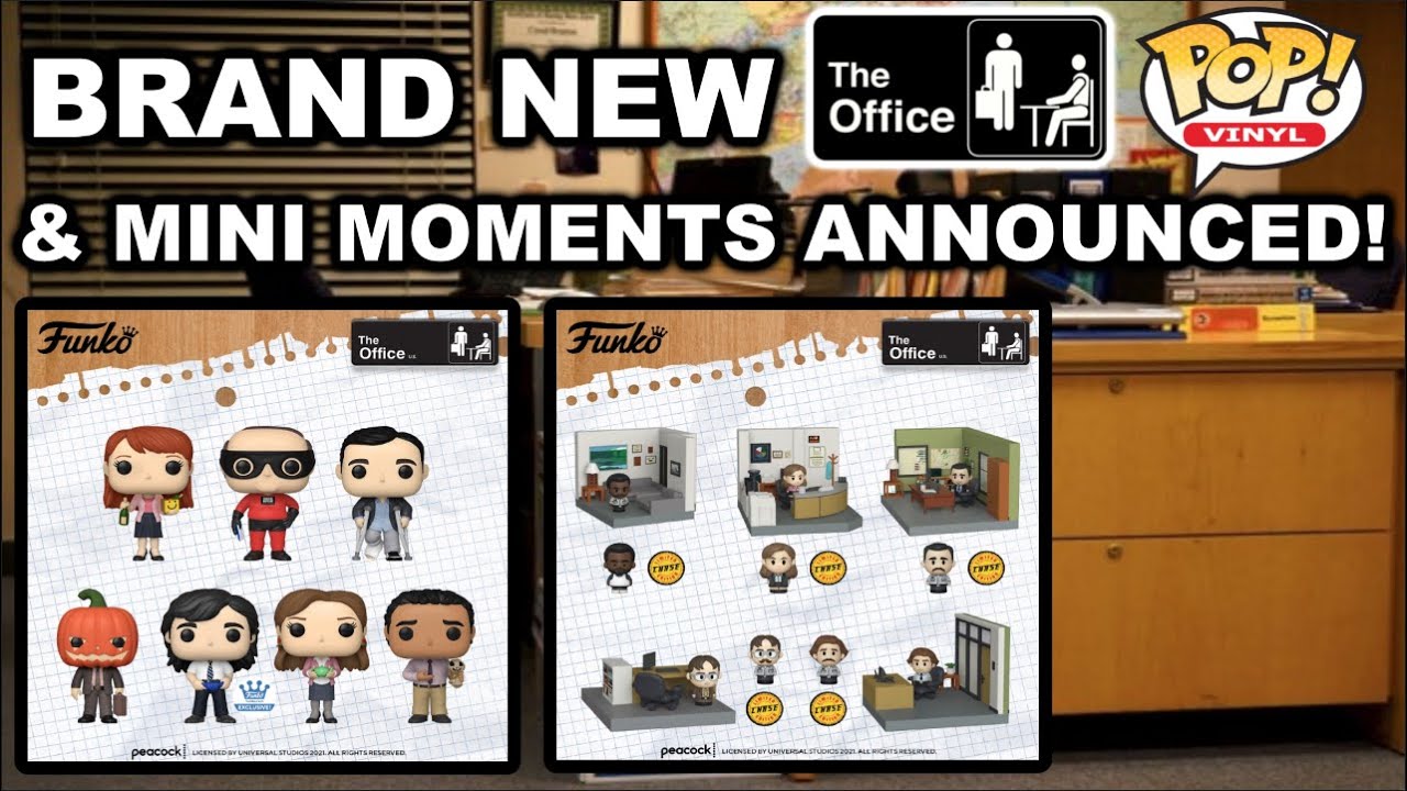 Brand NEW The Office Pops & Mini Moments Announced By Funko - YouTube