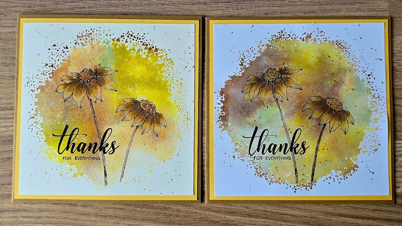 NO GEL PRESS NEEDED. USING INKYLICIOUS STAMPS - YouTube