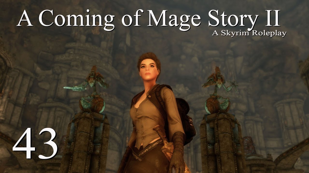 Skyrim Roleplay: A Coming Of Mage Story Ep.43 City of Blood and Spiders ...