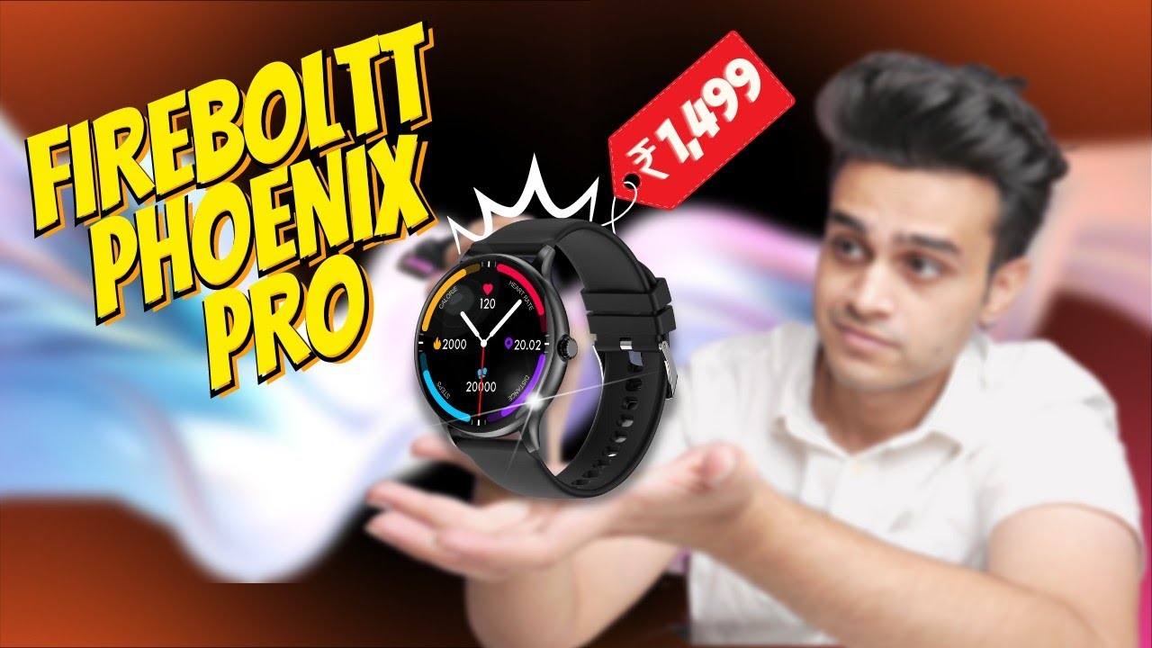Fire-Boltt Phoenix Pro Review And Unboxing | Bluetooth Calling ...