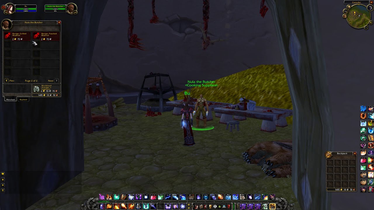 Nula the Butcher Location, WoW TBC - YouTube