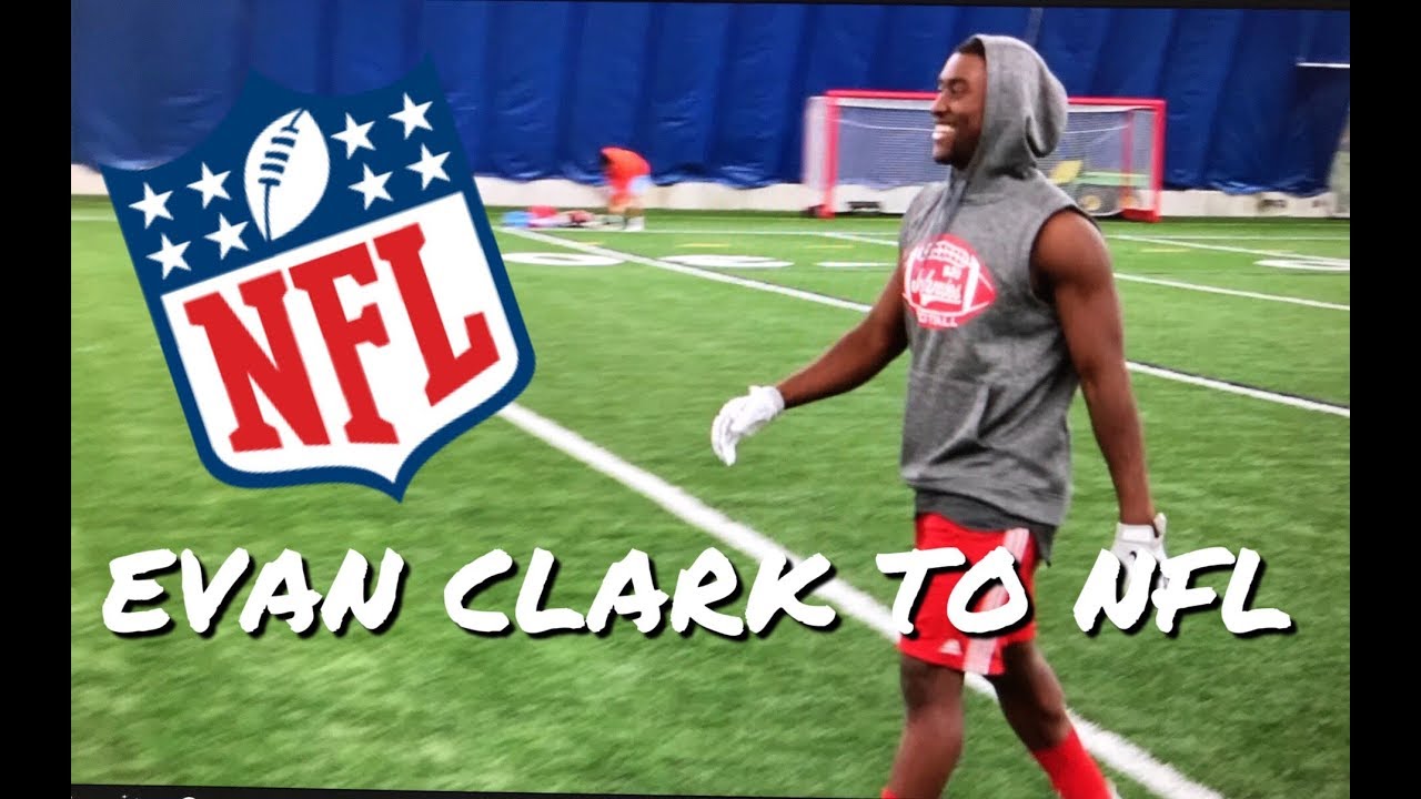 Behind The Scenes With **NFL PROSPECT EVAN CLARK** - YouTube