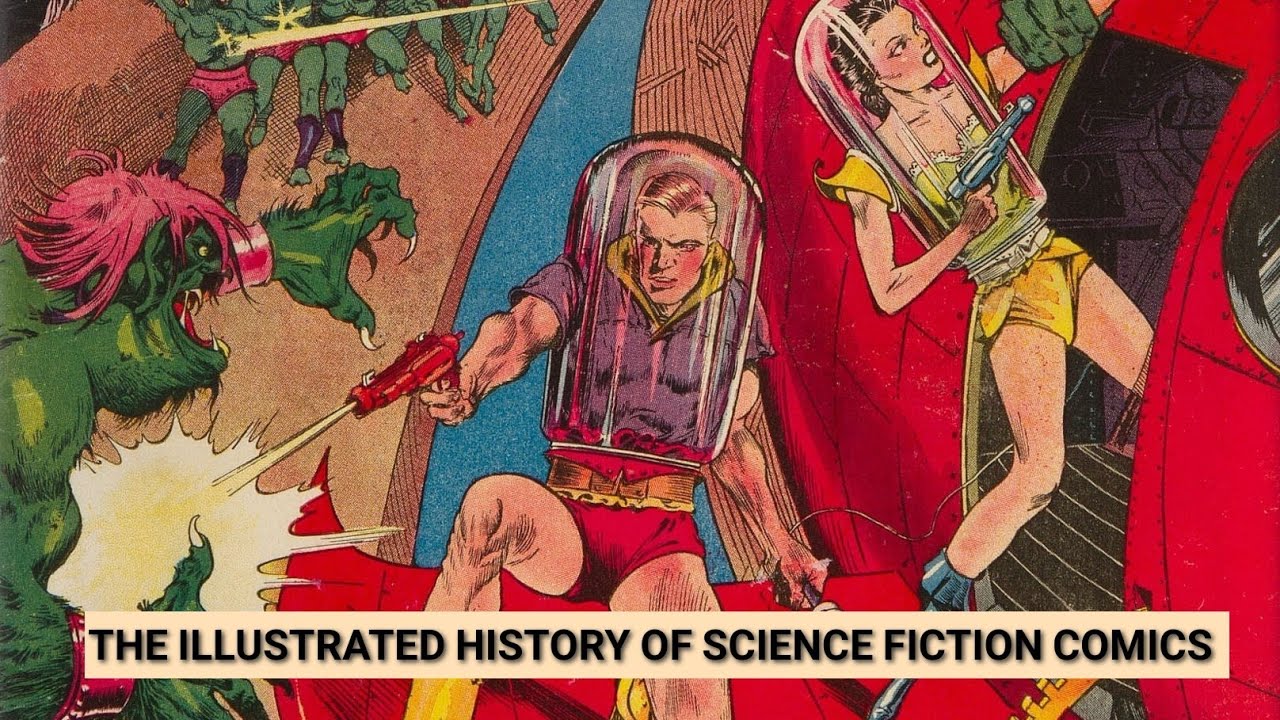 THE ILLUSTRATED HISTORY OF SCIENCE FICTION COMICS by MIKE BENTLY - YouTube