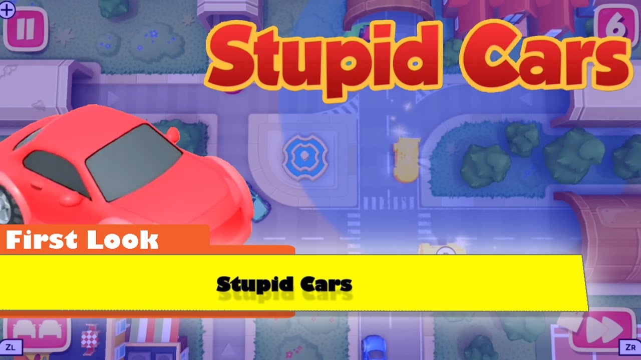 First Look at Stupid Cars on Nintendo Switch - YouTube