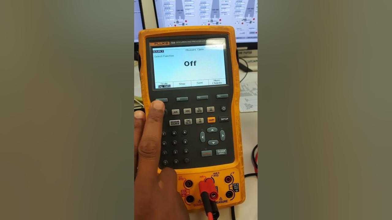 How to Measure and Source mA, Vdc, Hz, RTD, TC, Pressure, by Documenting process calibrator #RTD ...