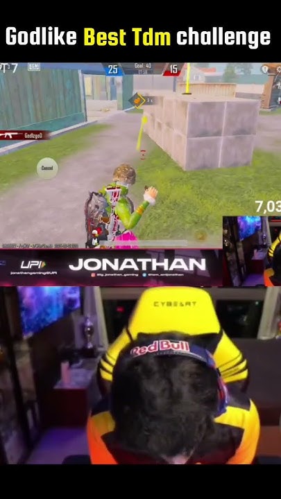 Jonathan Vs Admino 🤯 4v4 Tdm Challenge 🥵 #godlike #jonathan #bgmi #challenge - YouTube