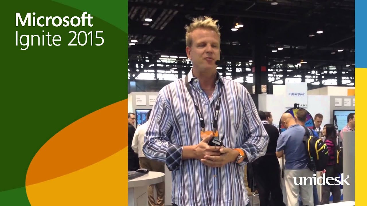 Amdocs's Henrik Frank demos Unidesk at Microsoft Ignite 2015 - YouTube