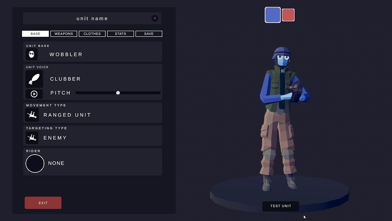 TABS | Making P90 And Barrett Units in Unit Creator - YouTube