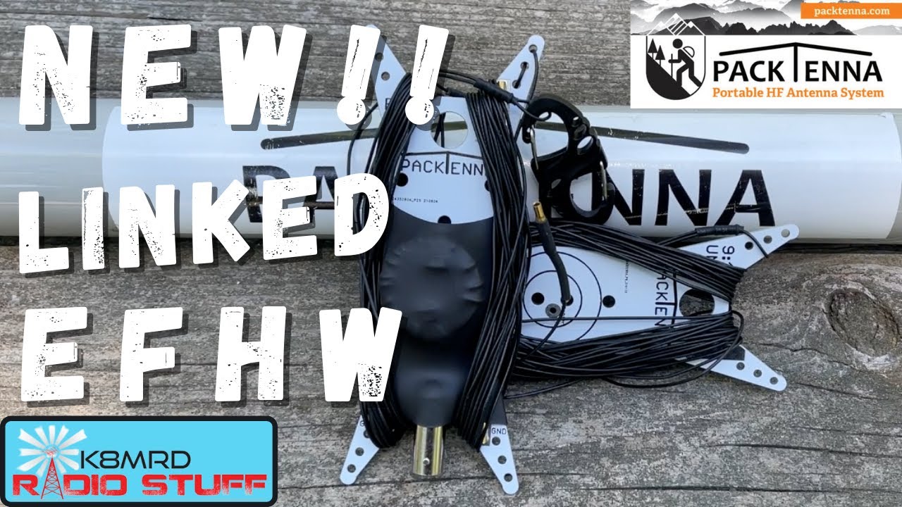 PackTenna Linked EFHW Antenna!! | 4 Bands, 1 Antenna!! - YouTube