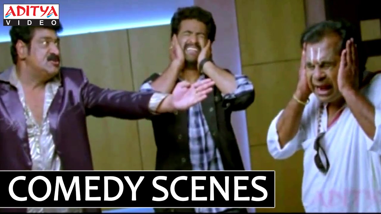 Adhurs Movie Comedy Scenes - Raghu Babu And Jr.NTR Comedy - YouTube