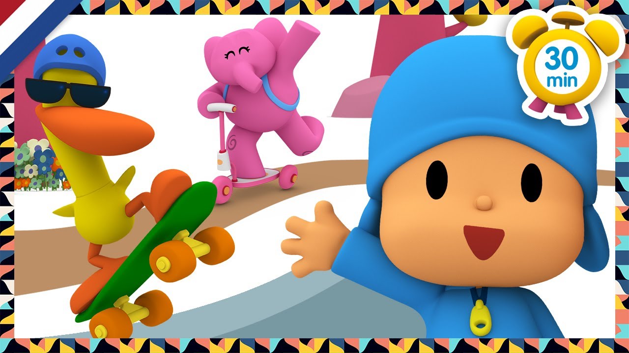 Stepstunts! [ S2E20 ] | Pocoyo Nederland | Grappige Cartoons voor ...