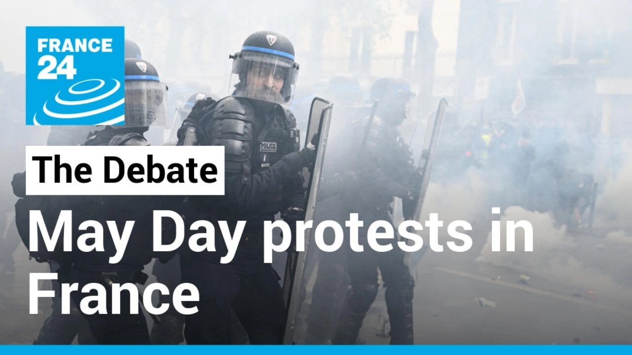 May Day protests in France: Hundreds of thousands rally amid pension ...