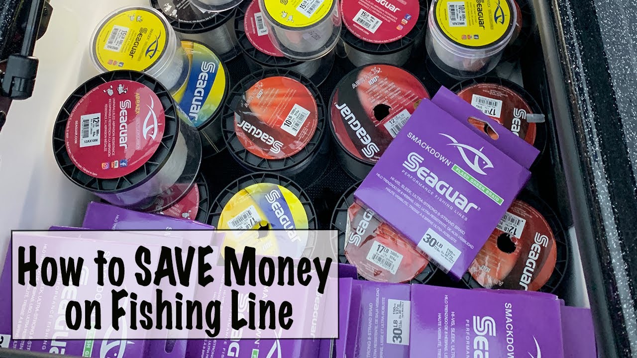 Save MONEY on Fishing Line: Bass Fishing on a Budget - YouTube