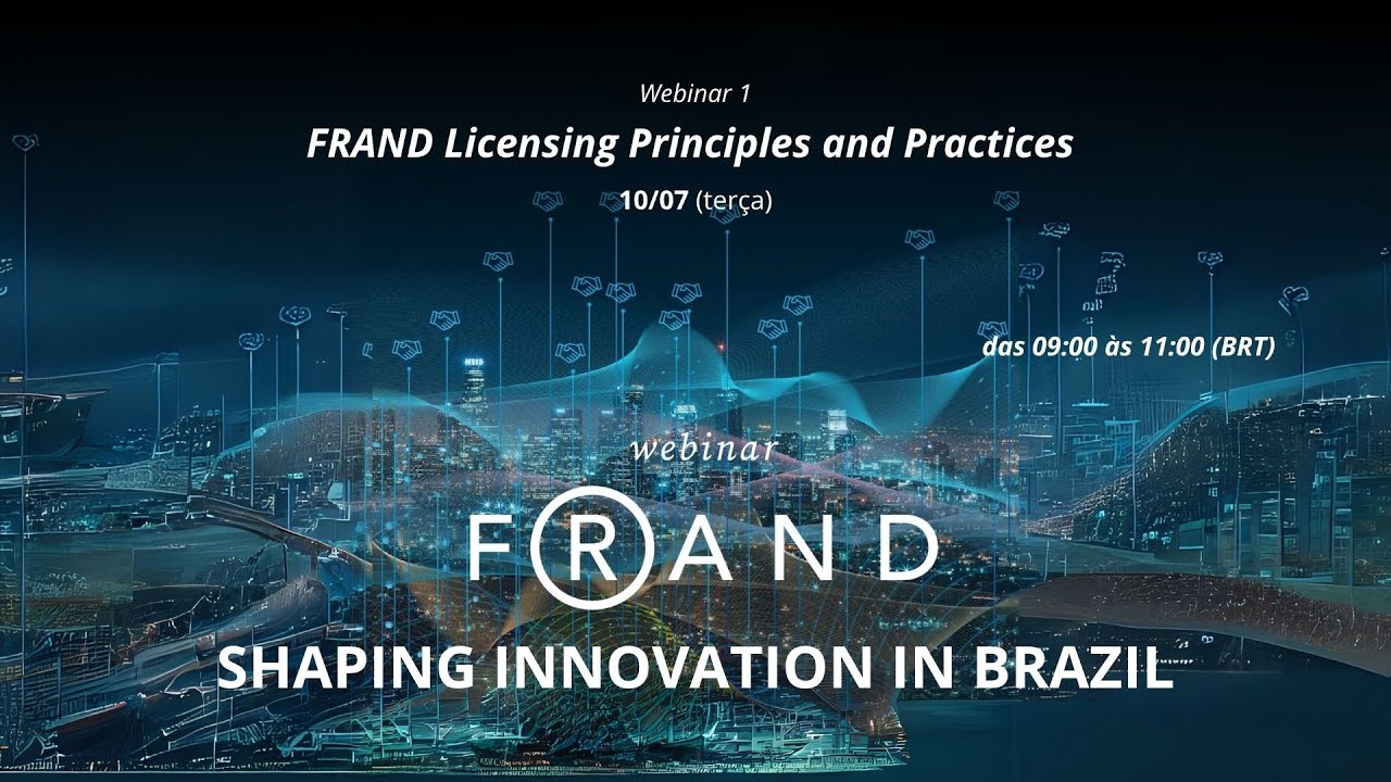 Webinar 1: FRAND Licensing Principles and Practices - YouTube