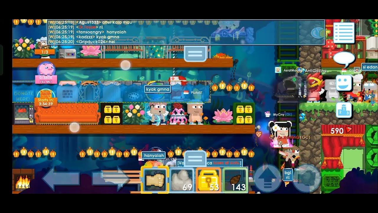 Jual World Tytyd #growtopia - YouTube