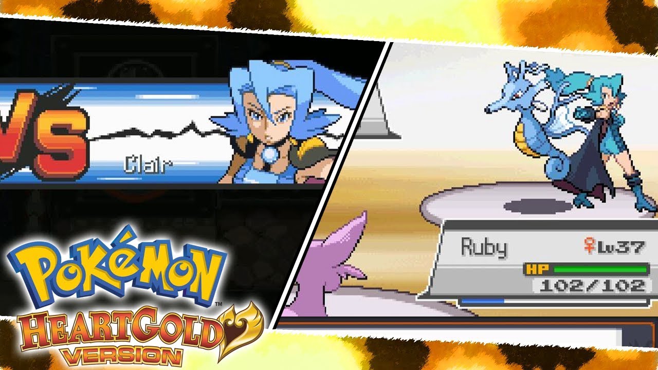 Gym Leader Battle - Clair | Pokemon HeartGold/SoulSilver - YouTube