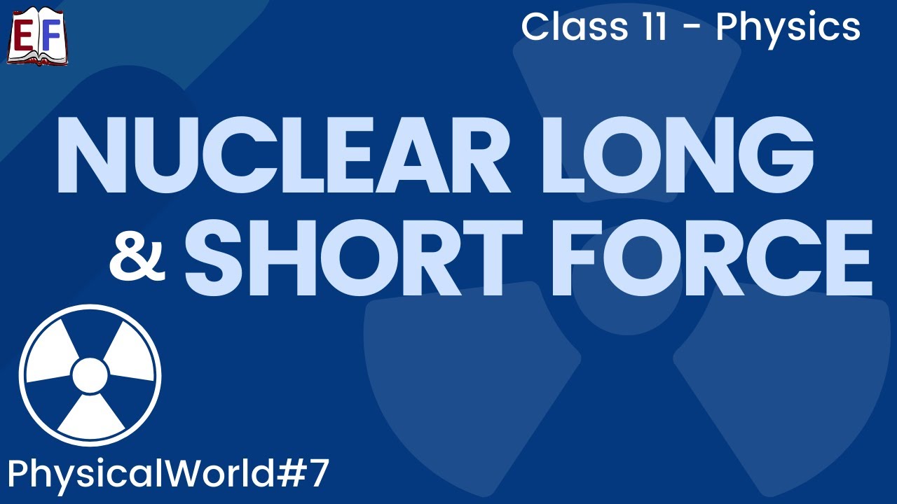 Nuclear Long and Short Force | Physical World #6 | CBSE Class 11 ...