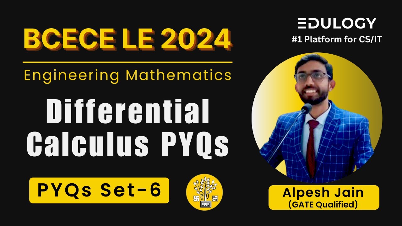 Bcece Le Previous Year Question Paper | Mathematics PYQs Set-6 | BCECE ...