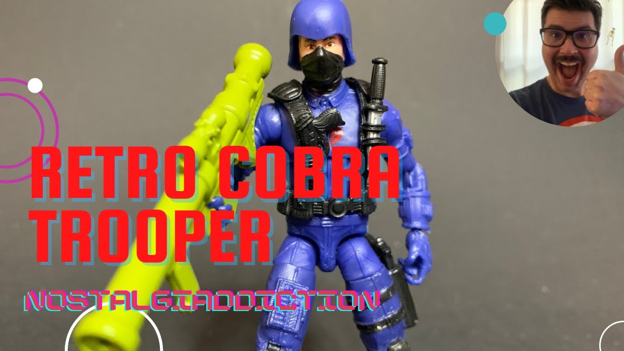 Cobra Trooper: Retro GI Joe Review - YouTube