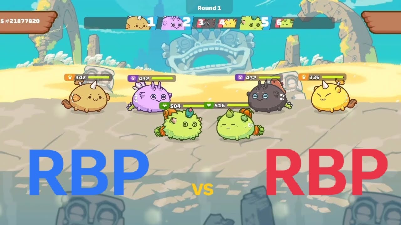 RBP vs RBP axie infinity | Papa_aethan - YouTube