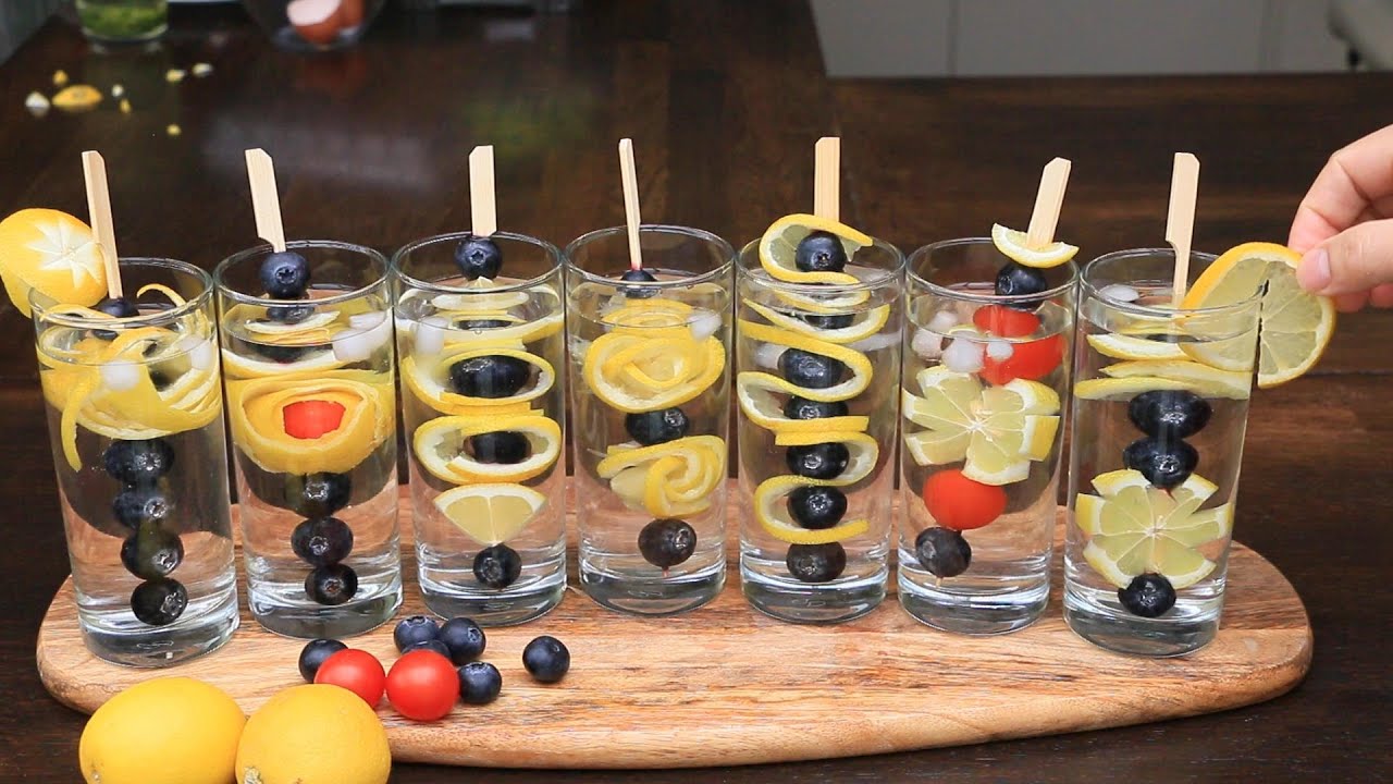 Art in Lemon Cocktail Garnish Ideas! - YouTube