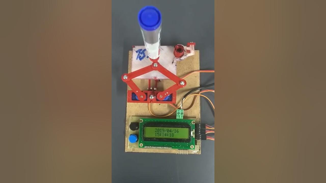 Plotclock Zaman Ayarlı ve Lcd Ekranlı Arduino Projesi - YouTube