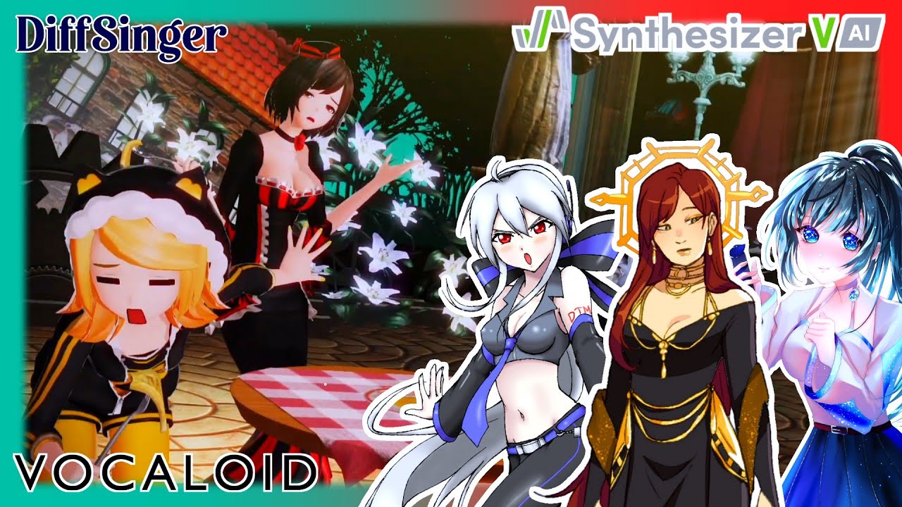 【Weina Amaboshi Cipher Yowane Haku】Amazing Dolce【DiffSinger/Synthesizer ...