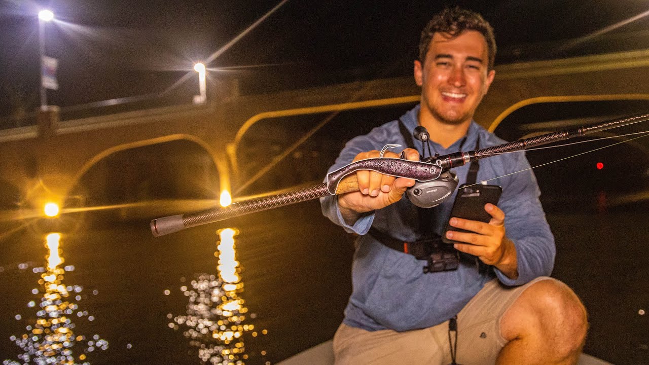 The Craziest Night Fishing Session Ever! (Fish Were Literally Jumping ...