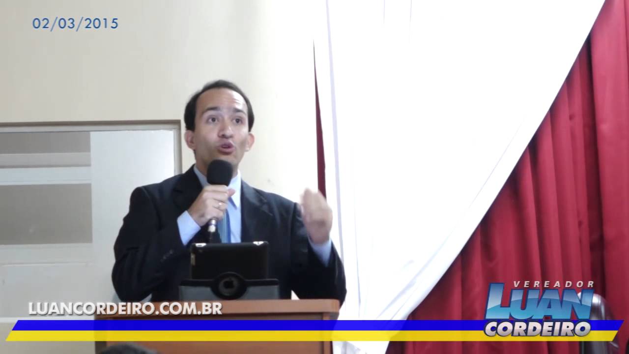 Luan Cordeiro dircursa sobre os 52 Anos de Buritis - YouTube