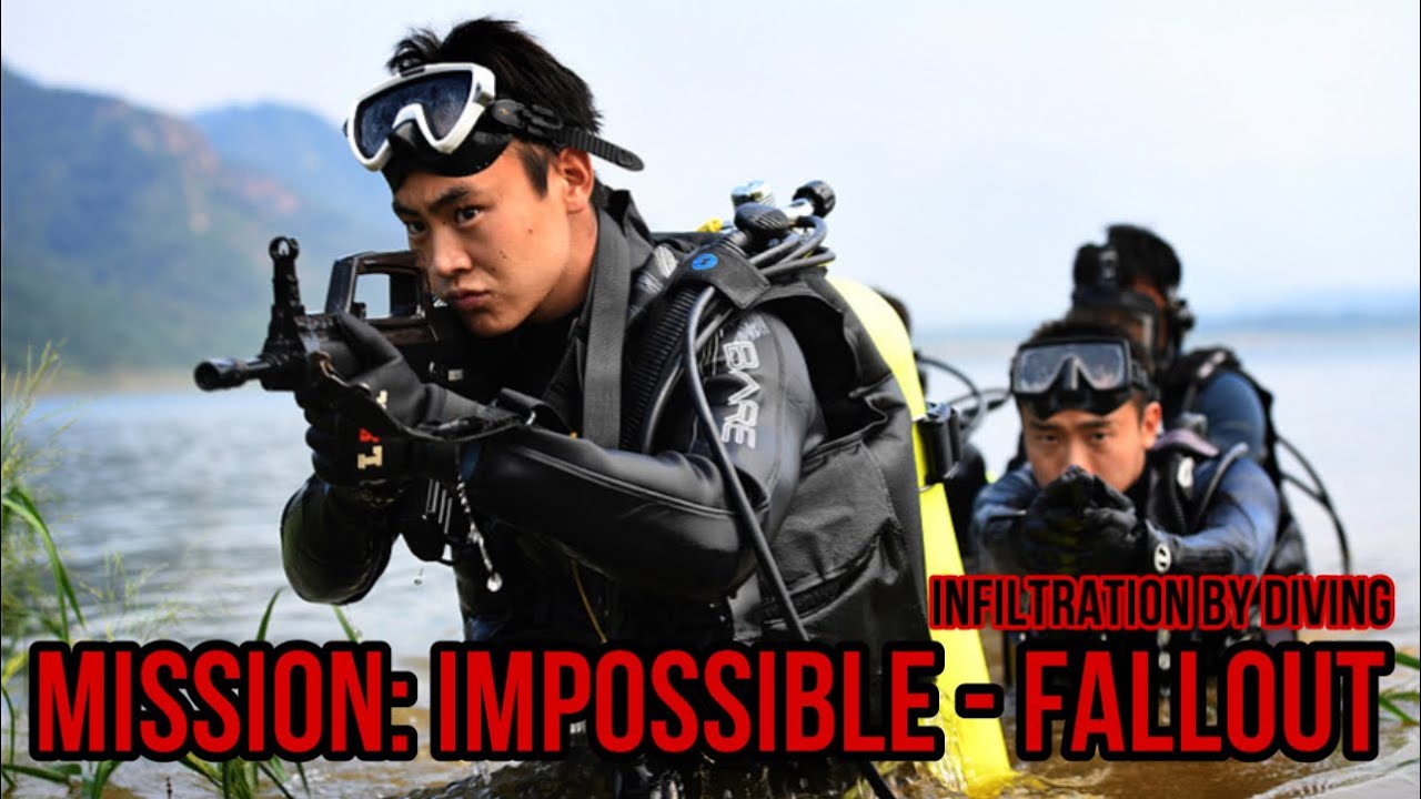 Mission: Impossible - Fallout . Infiltration by diving - YouTube