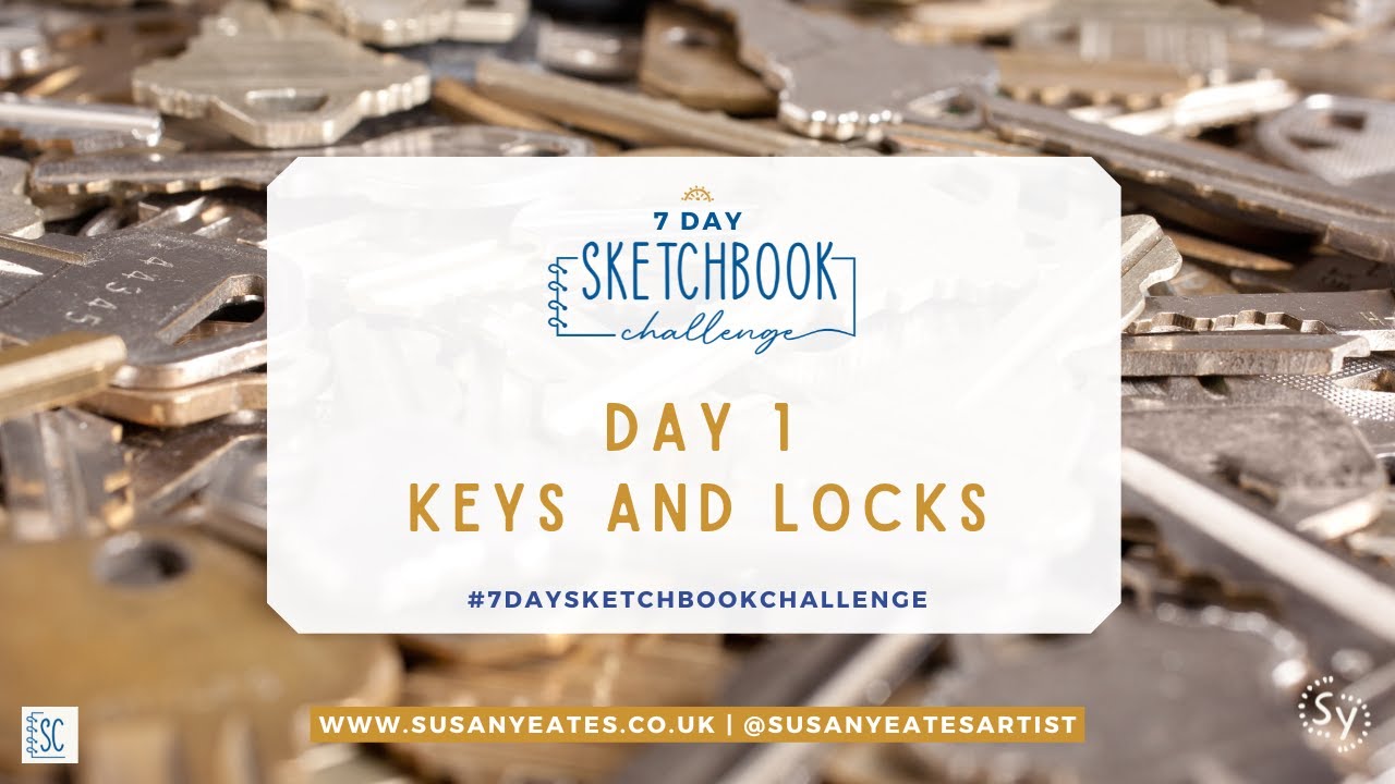 Day 1 - 7-Day Sketchbook Challenge - May 2023 - YouTube