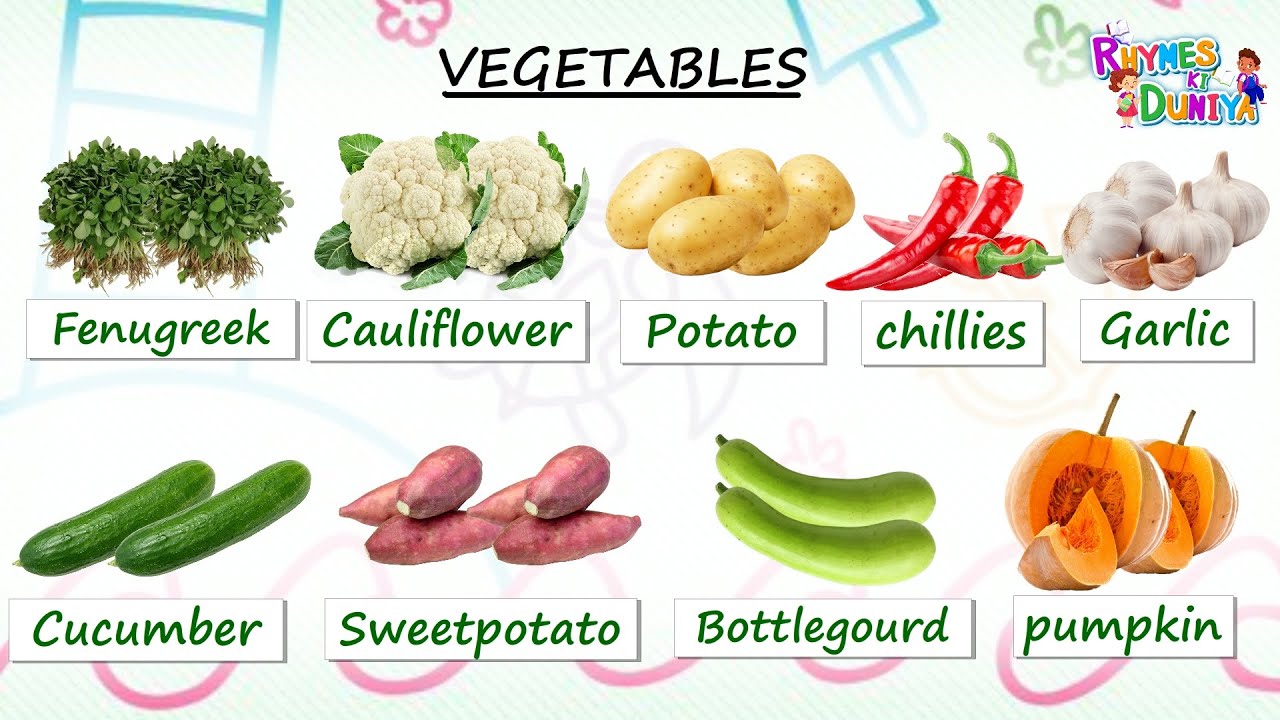 Vegetable Names Made Easy: Fun Learning for Kids! Let's Get Veggie! Fun ...