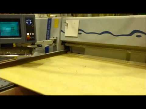 HOMAG OPTIMAT CHF 320 Beam Saw - YouTube